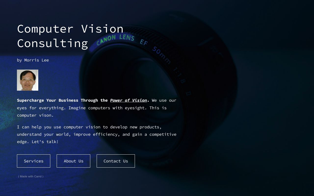 Computer Vision Consulting
